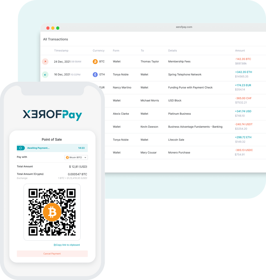 XEROF - Regulated Crypto Gateway from Switzerland