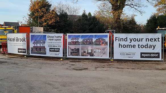 Spiral Colour | Site Hoarding Print