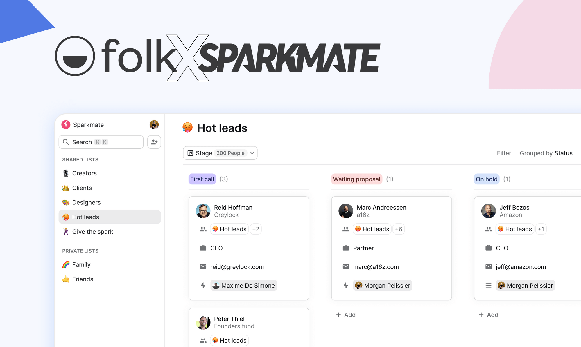 folk — CRM for Partnerships