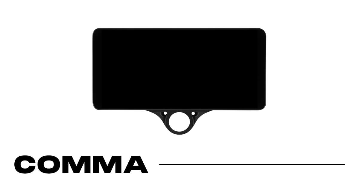 comma device screen – comma shop