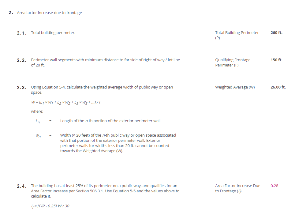 UpCodes | Calculating Allowable Heights, Areas, and Story Heights