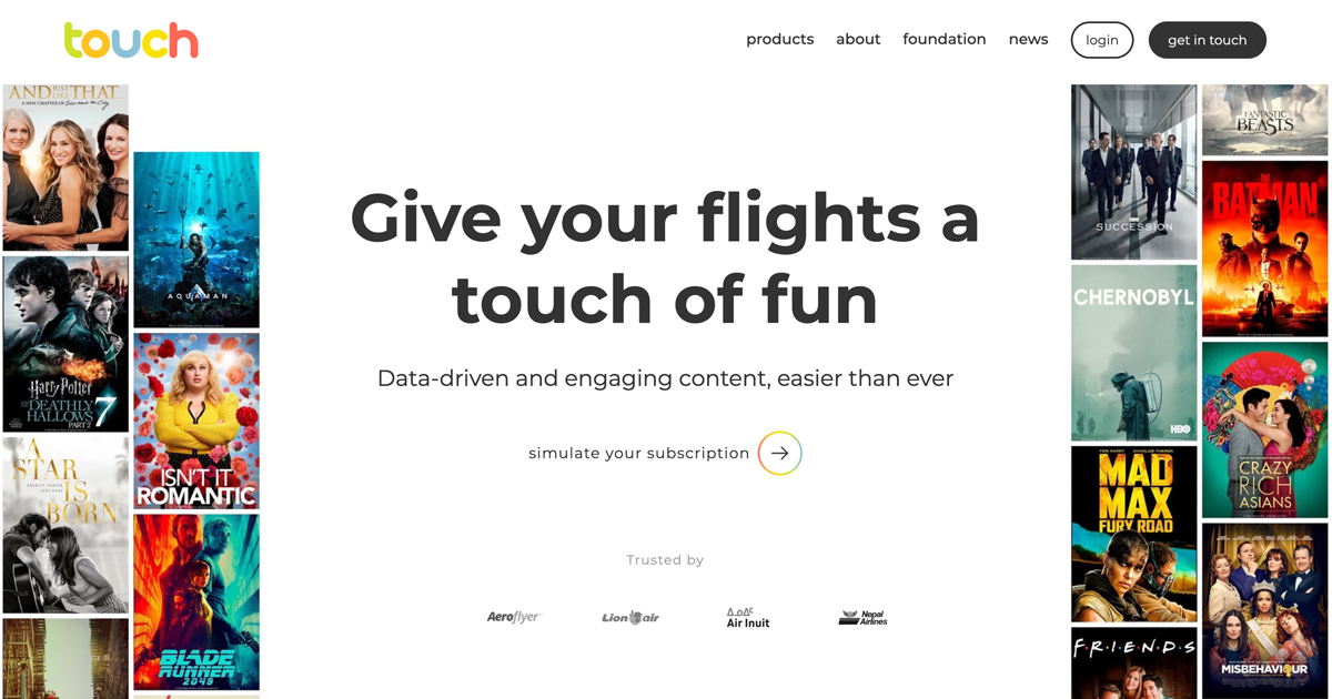 Touch - Smart Inflight Entertainment