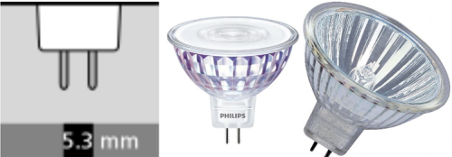 Ukuran Fitting untuk Lampu Kecil Sampai Besar untuk Halogen, LED, CFL