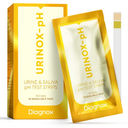 Urine and Saliva pH Test Strips | Diagnox