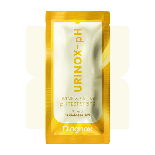 Urine and Saliva pH Test Strips | Diagnox