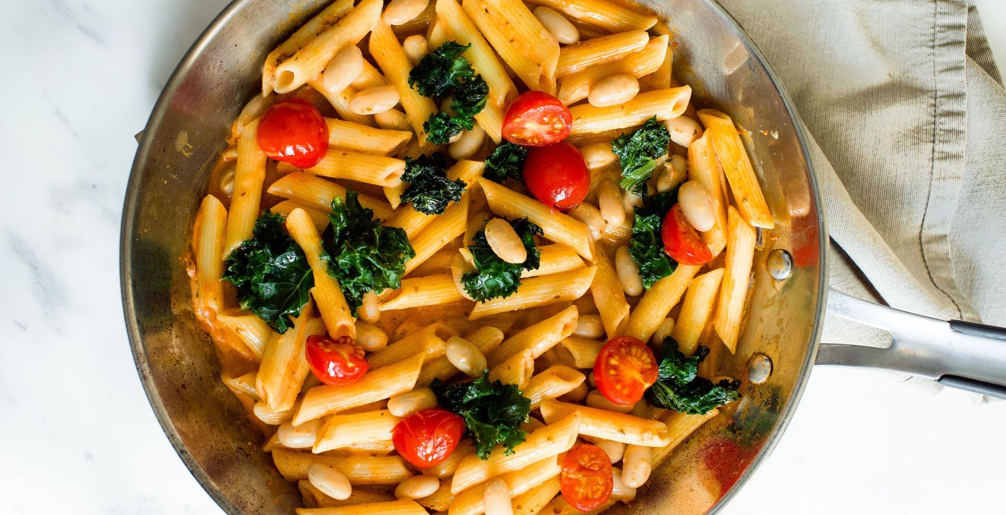 White Bean Tuscan Pasta
