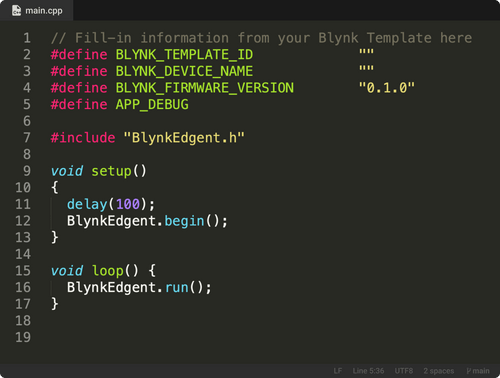 Blynk IoT platform: for businesses and developers