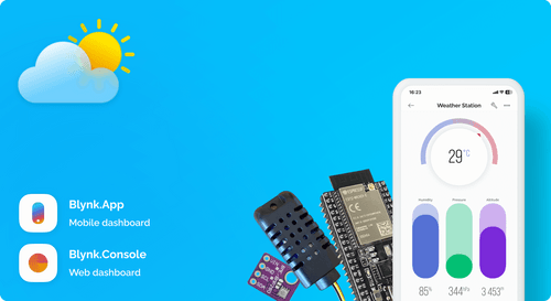 Weather Monitoring with ESP32 (with static tokens)