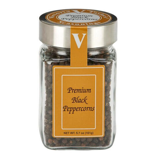 PREMIUM BLACK PEPPERCORNS - Victoria Gourmet