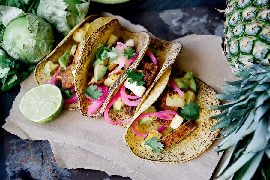 Blackened Chicken Tacos - Victoria Gourmet