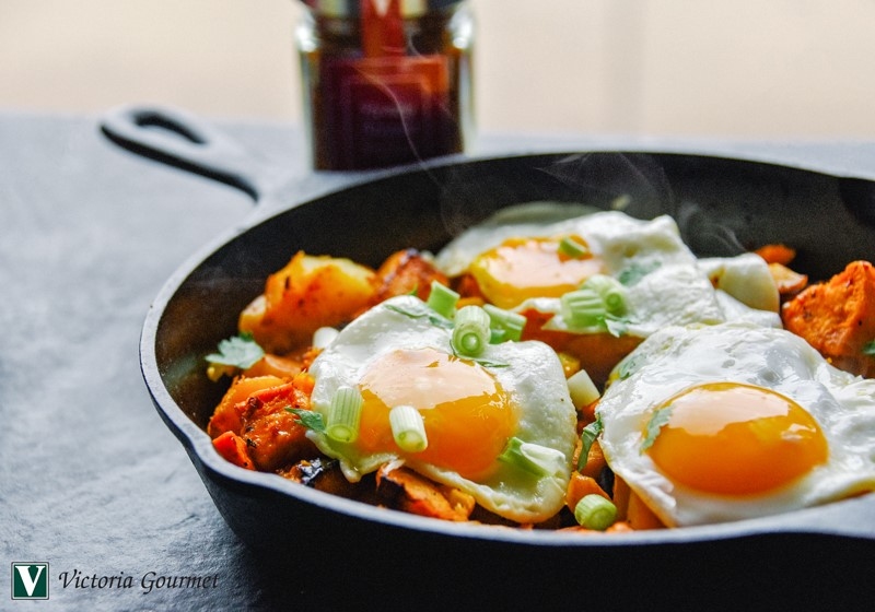 Savory Honey Roasted Root Vegetable Hash - Victoria Gourmet