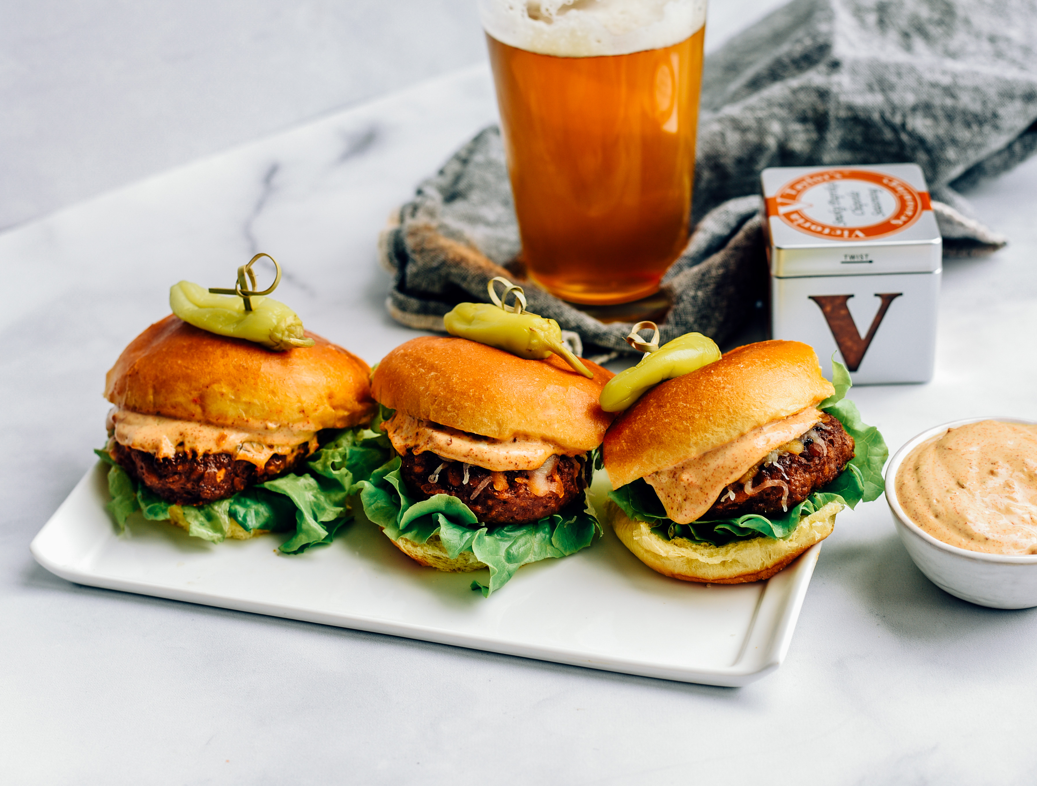 Smoky Paprika Chipotle Sliders - Victoria Gourmet