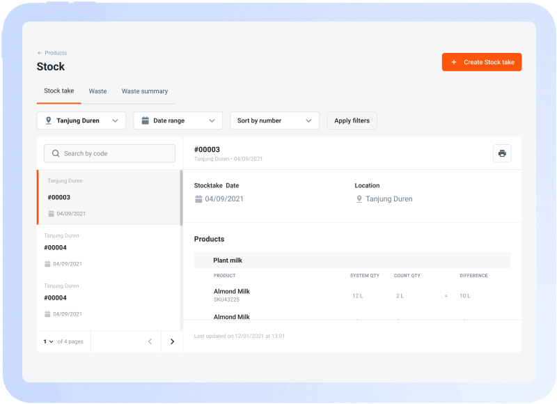 Runchise - Outlet Management