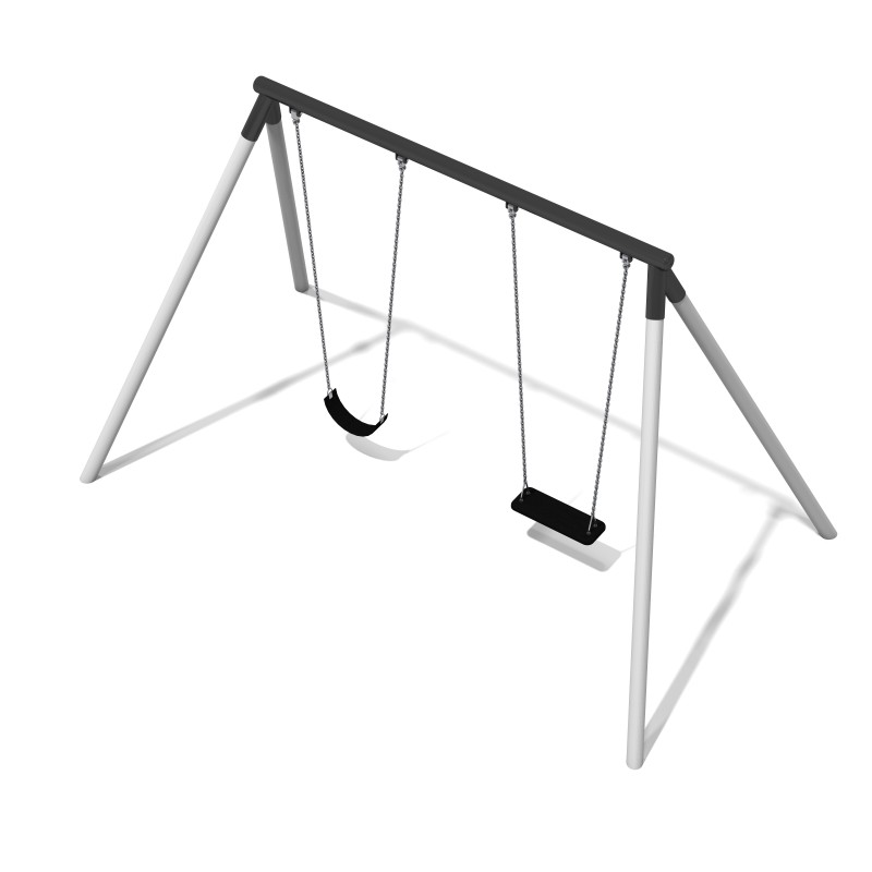 Lavender 6 Shape Combo Swing | Morti Sport & Play Equipment