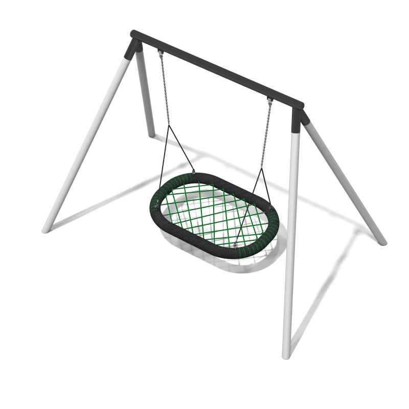 Timber Pole Cradle Swing | Morti Sport & Play Equipment