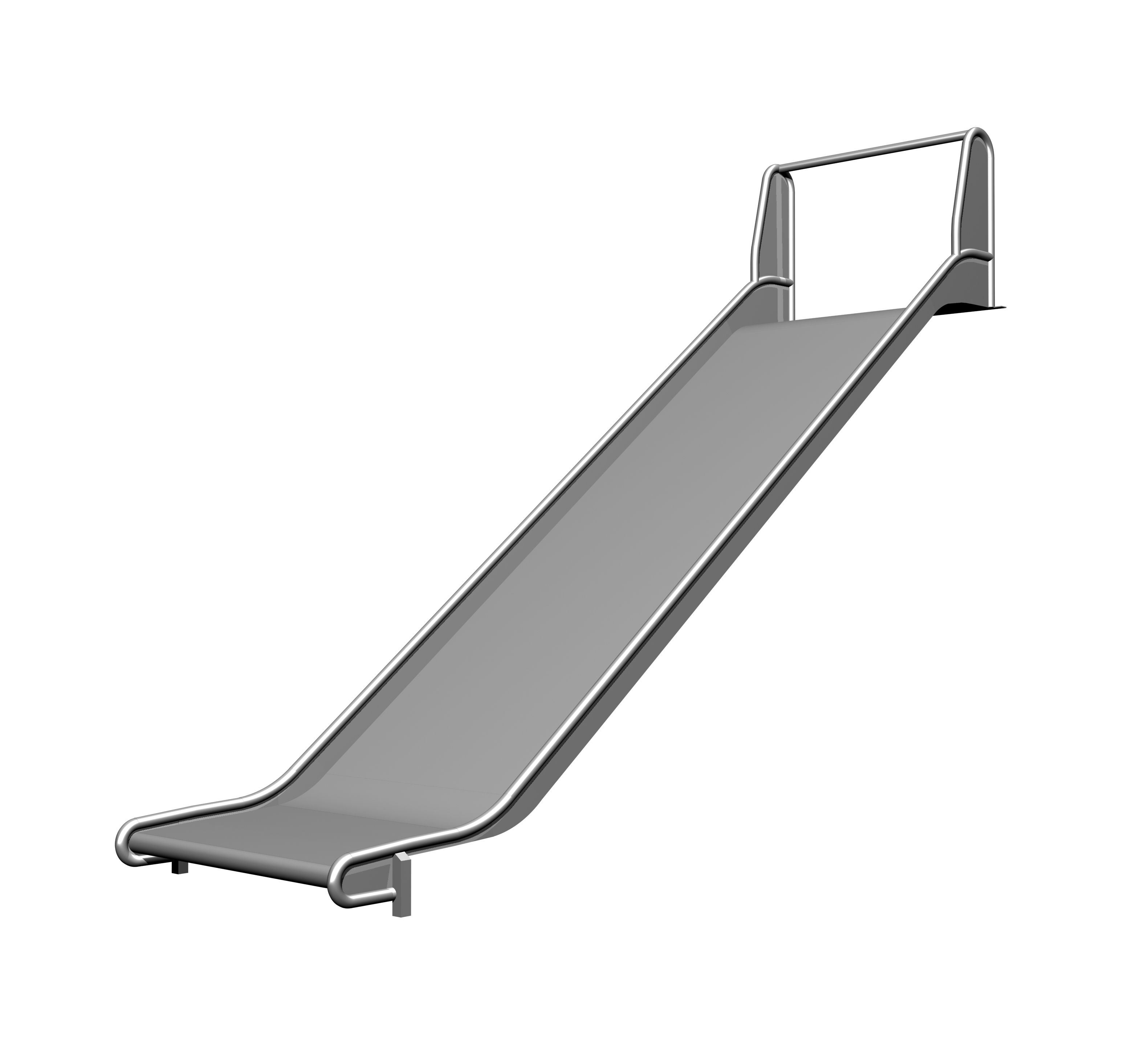 Wide Embankment Steel Slide | Morti Sport & Play Equipment