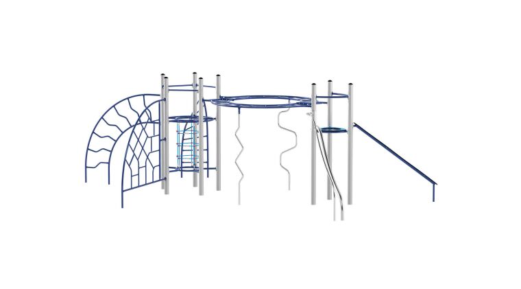 Small, Simple & Colourful Slide Play Structure 3 | Morti Sport & Play ...