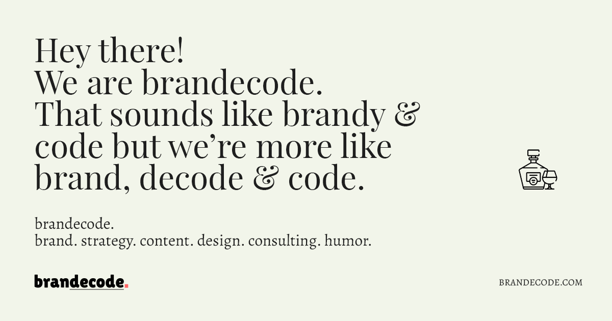 brandecode - brand consulting, social, digital, design & content