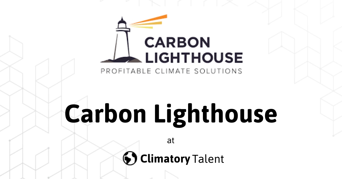 🍀 Learn more about Carbon Lighthouse | Climatory Talent