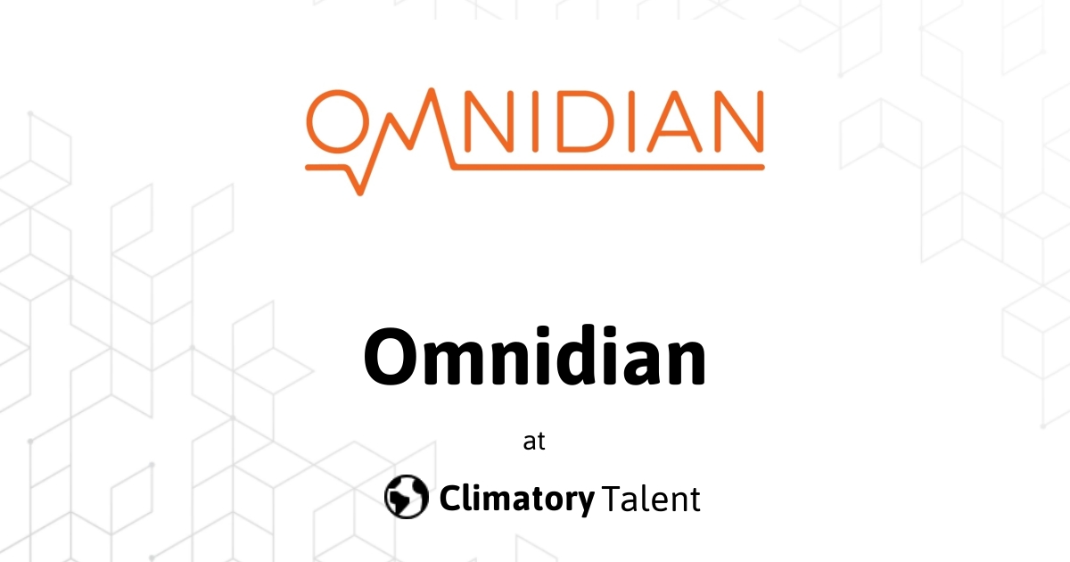 👉 Omnidian is Hiring! 10 Open Roles | Climatory Talent
