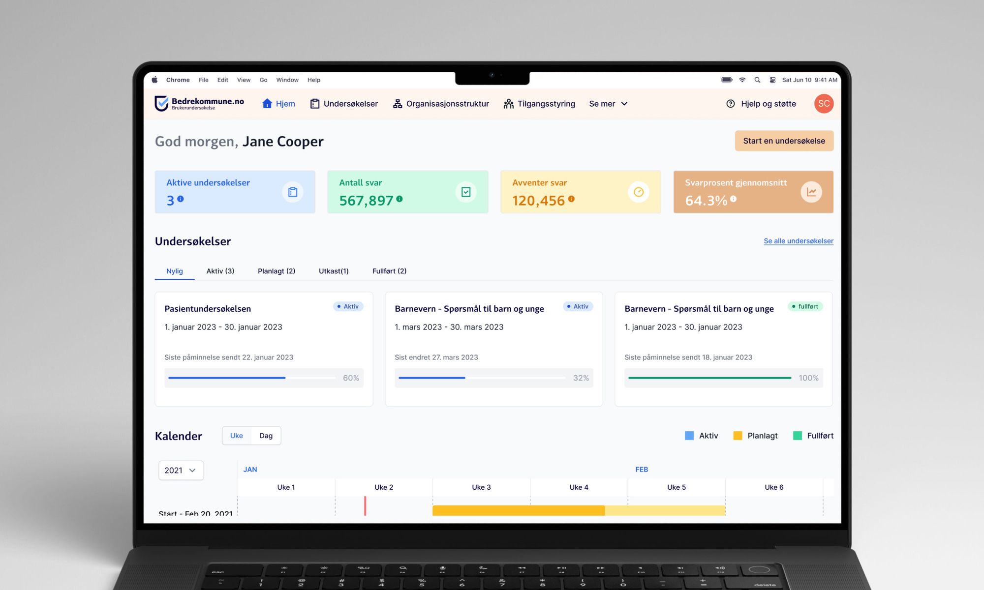 Bedrekommune - UX design for low-code platform - Amplifyn UX design