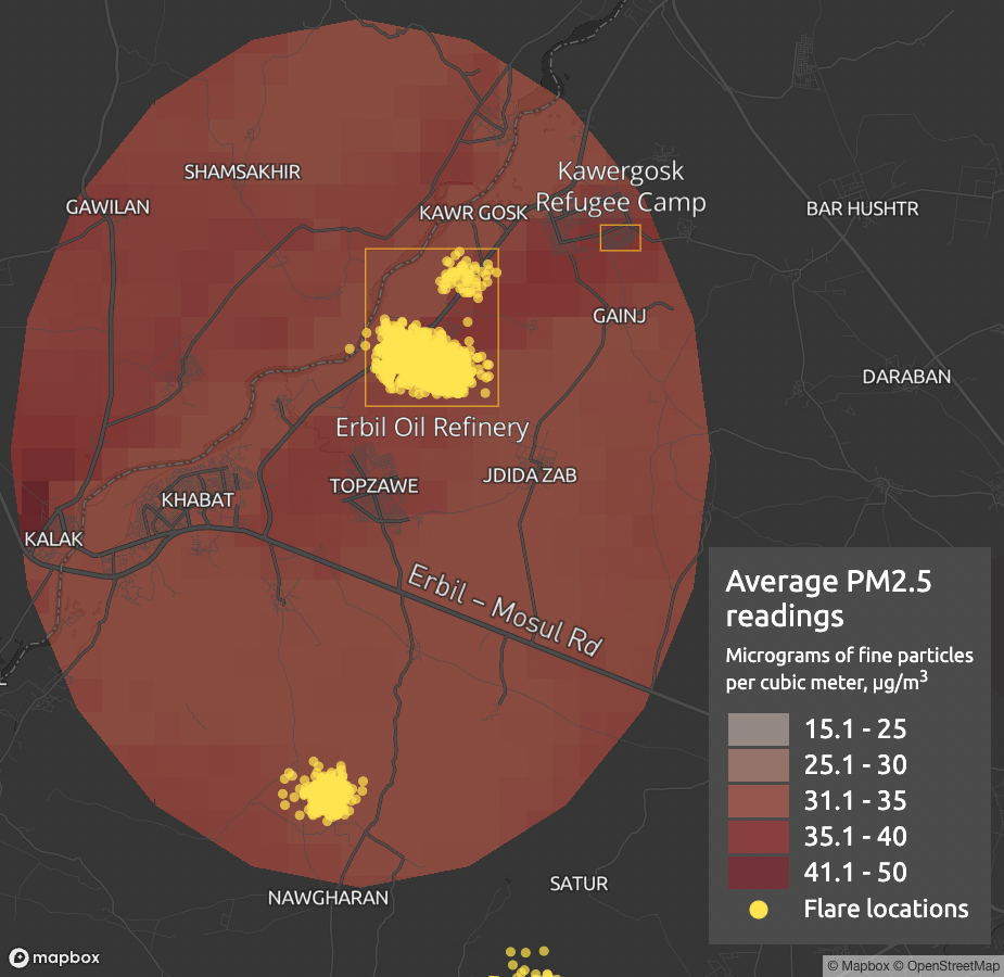 Choking Kurdistan: How oil and gas burning is suffocating minorities in ...