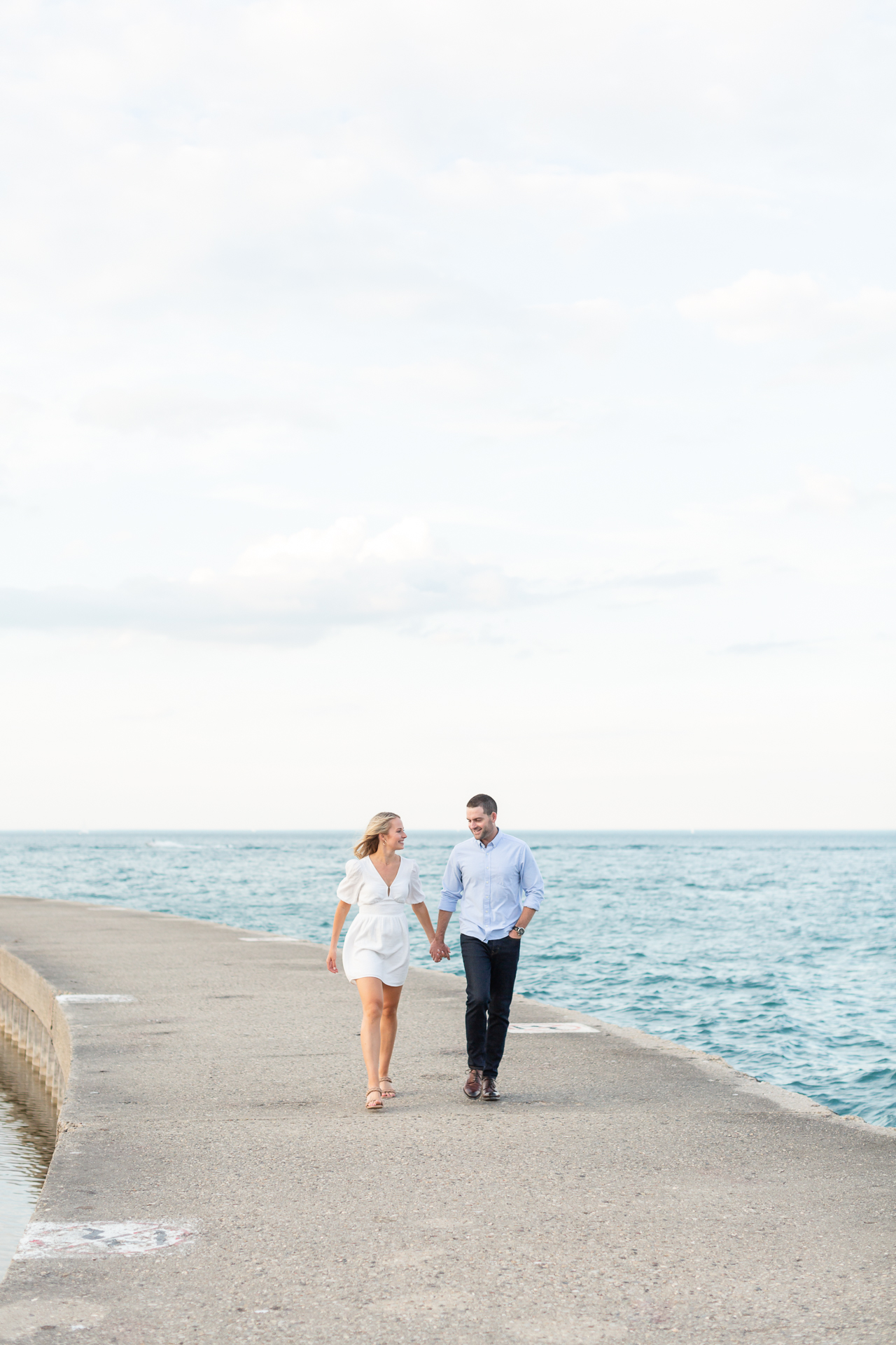 Lincoln Park and North Avenue Beach Engagement Session | Katie & Max ...