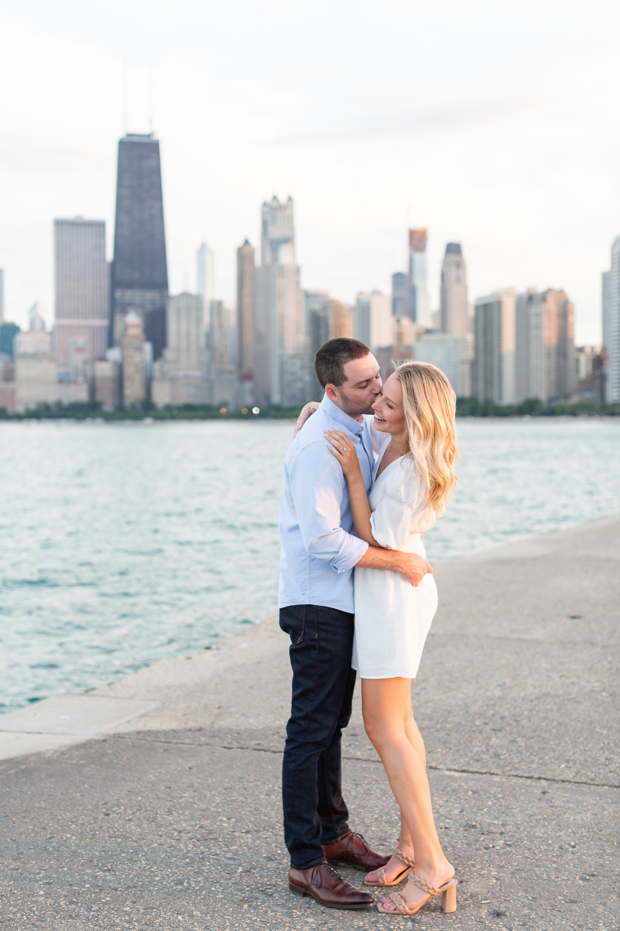 Lincoln Park and North Avenue Beach Engagement Session | Katie & Max ...