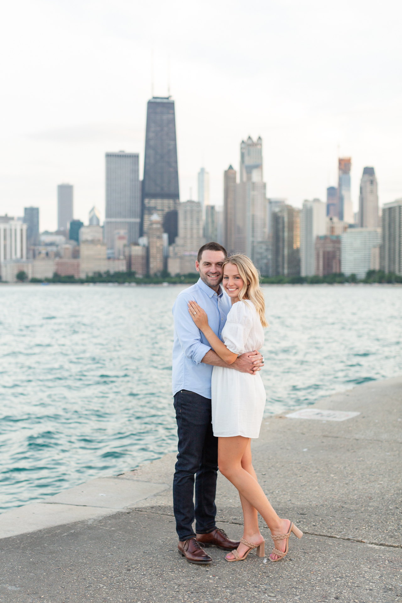 Lincoln Park and North Avenue Beach Engagement Session | Katie & Max ...