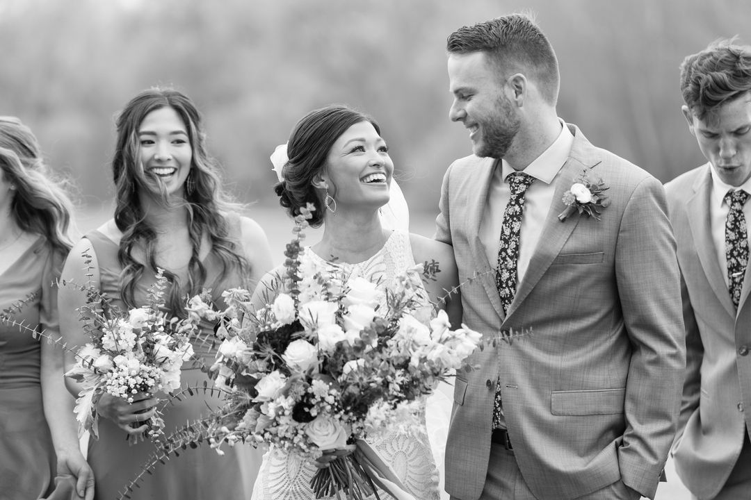 Spring Wedding at Deer Flat Ranch Wedding Venue in Nampa | Sydney & Rok ...