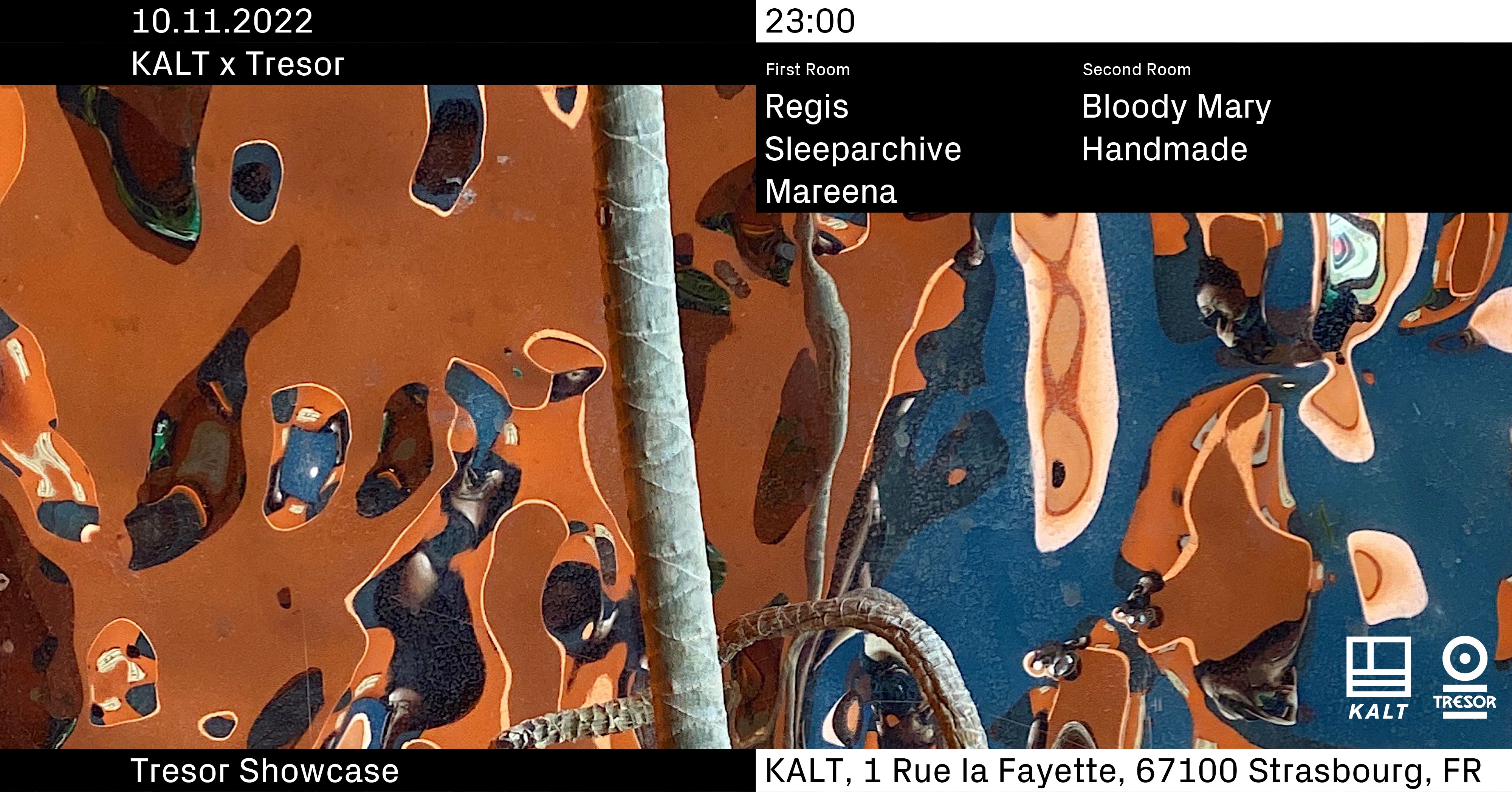 10.11.2022 - TRESOR: Regis I Sleeparchive I Mareena I Bloody Mary I Handmade