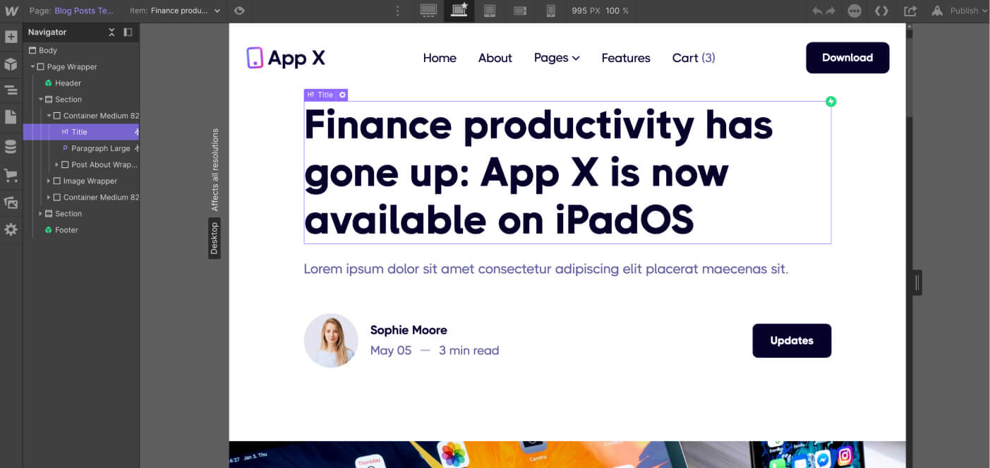Start Here - Appfly X - Webflow Ecommerce Website Template