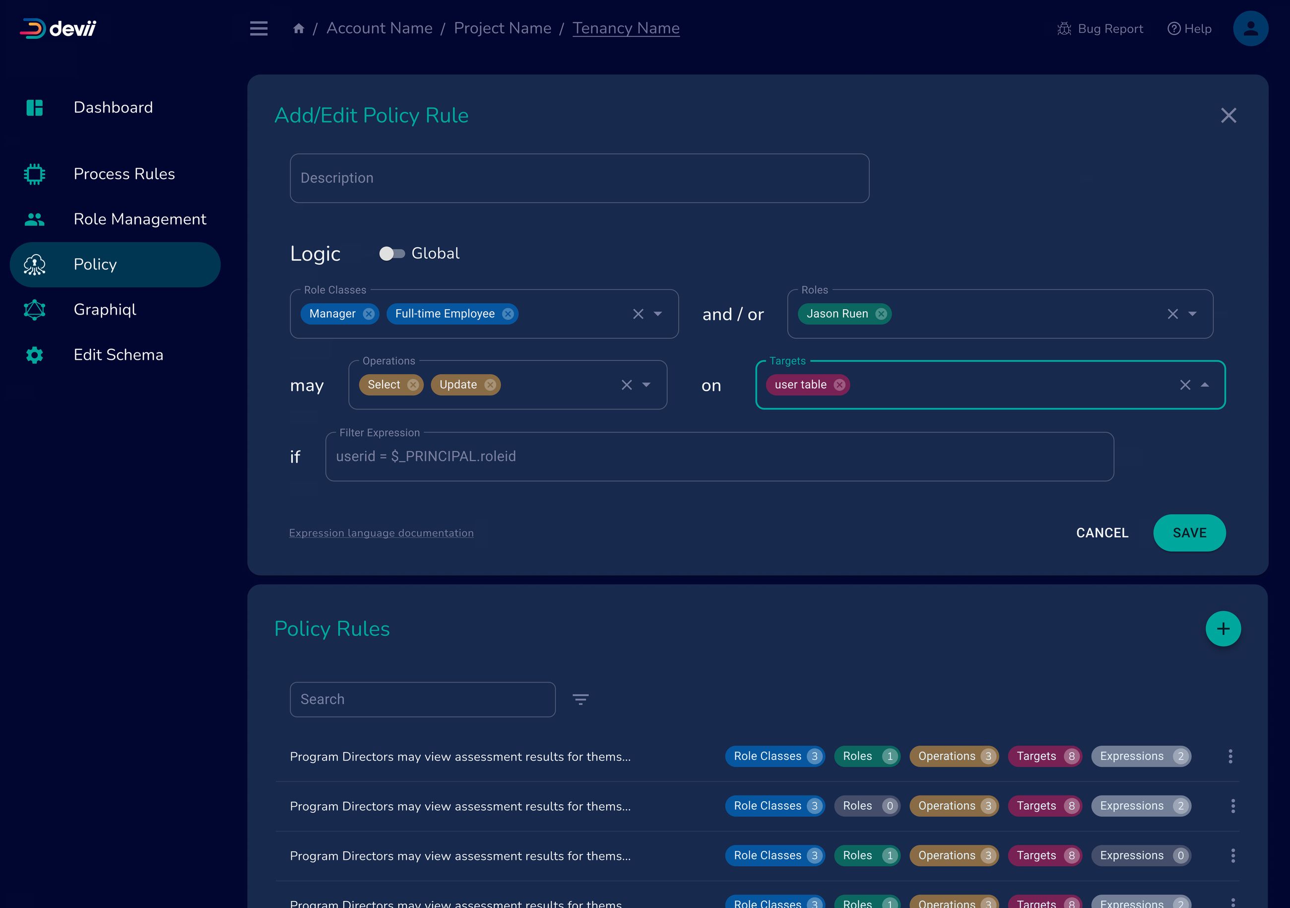Devii - An instant API for your app