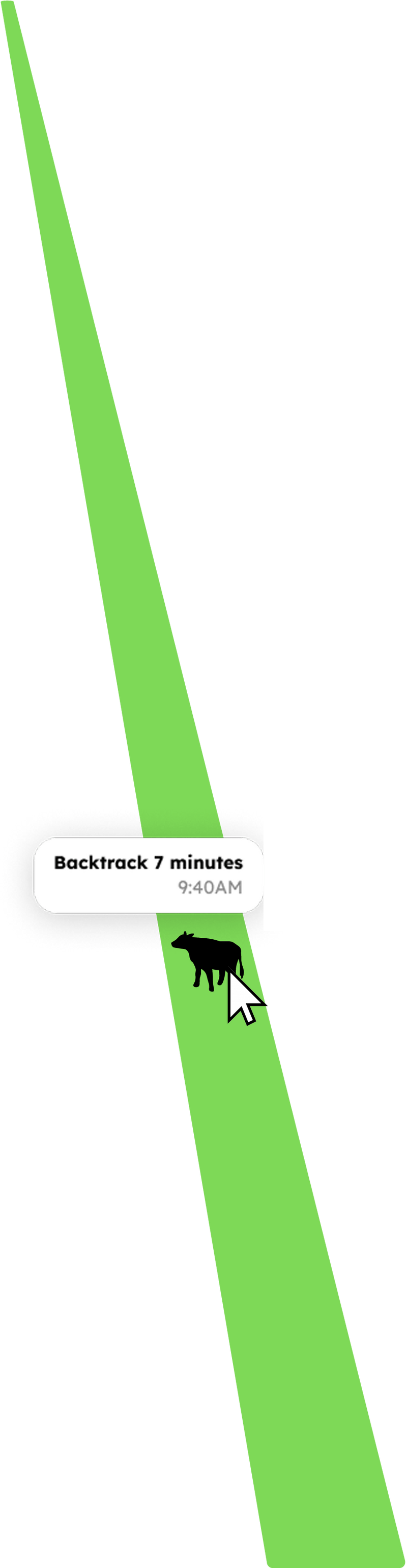 Backtrack | Recall what you forgot to record