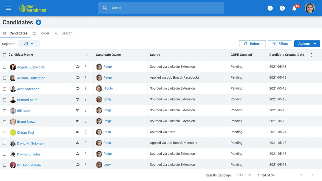 Create Your Career Page | Leading Cloud-Based ATS | Manatal