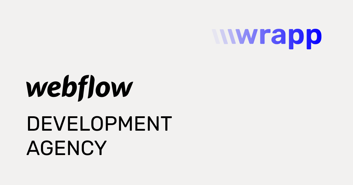 Wrapp :: Webflow development