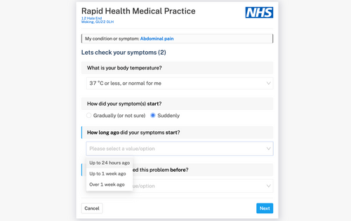 Rapid Health - Enabling smarter healthcare
