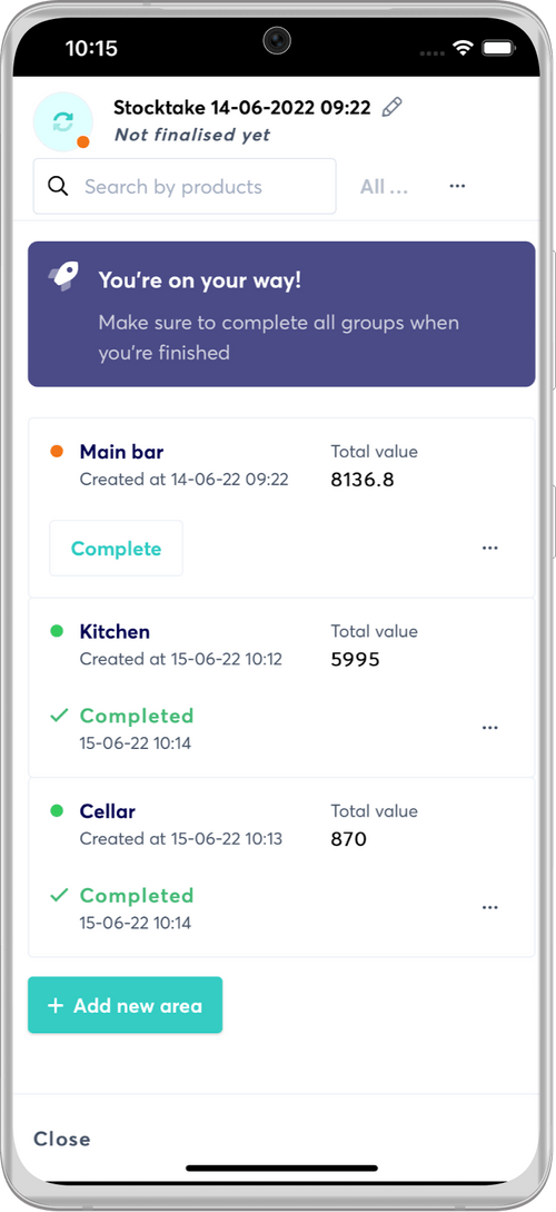 Stock Management App for Food & Drink Businesses | growyze