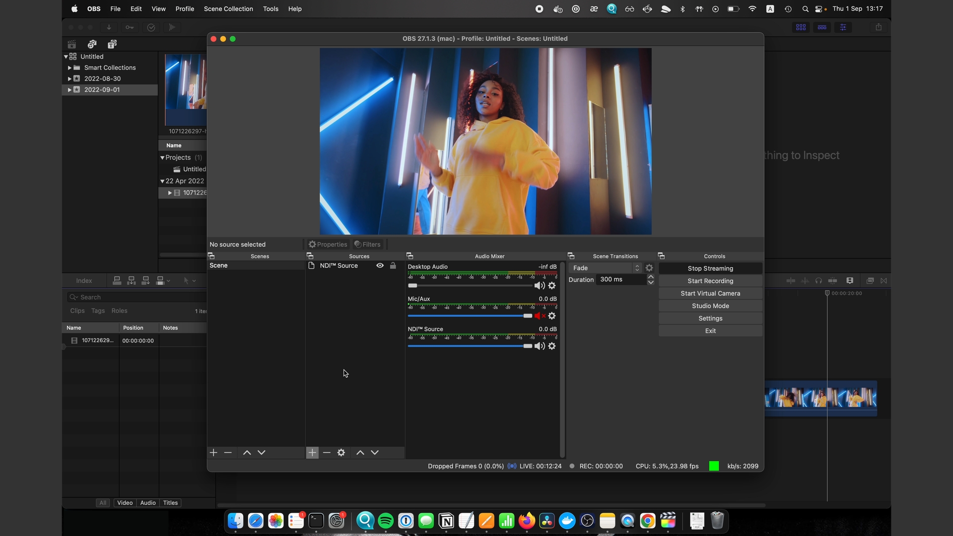Tutorial Stream From Final Cut Pro To Pixelview