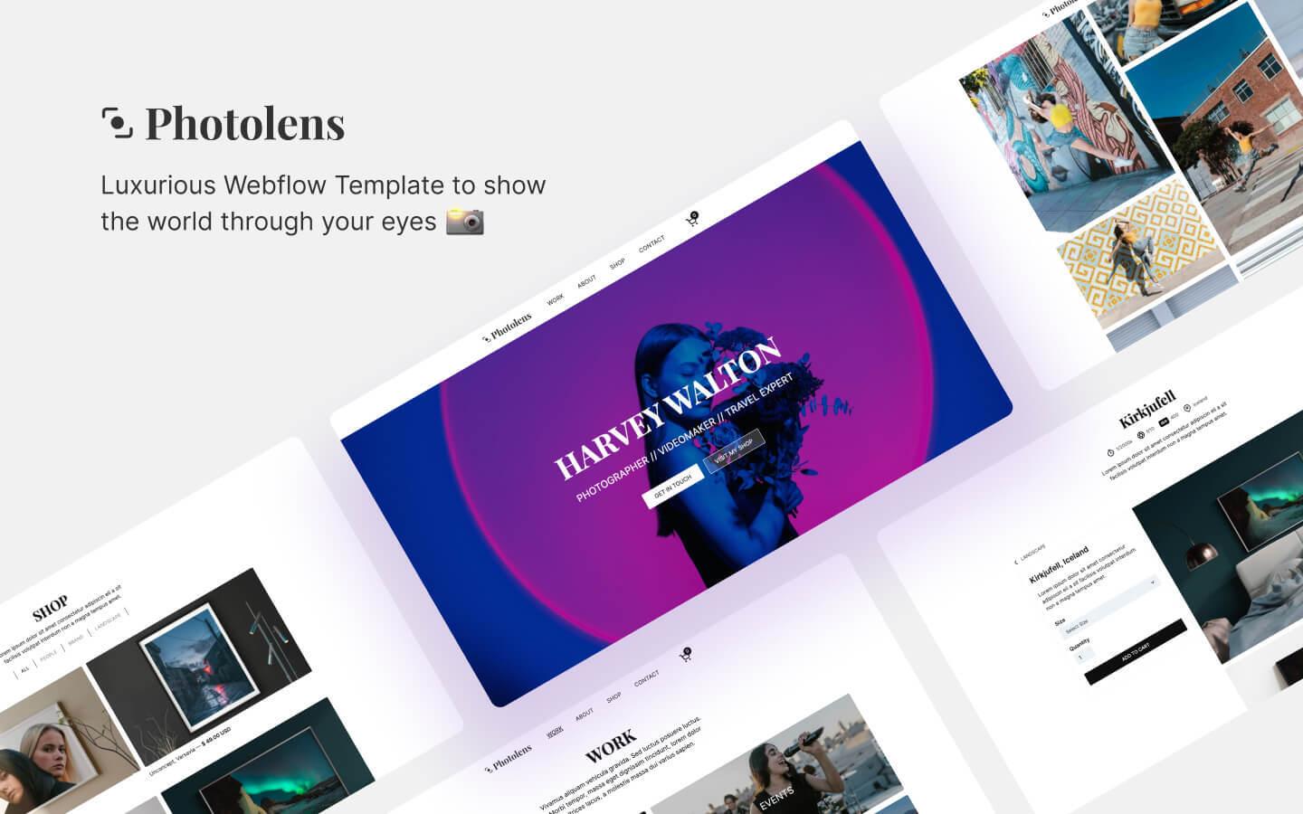 22 Best Photography & Video Webflow Templates In 2023