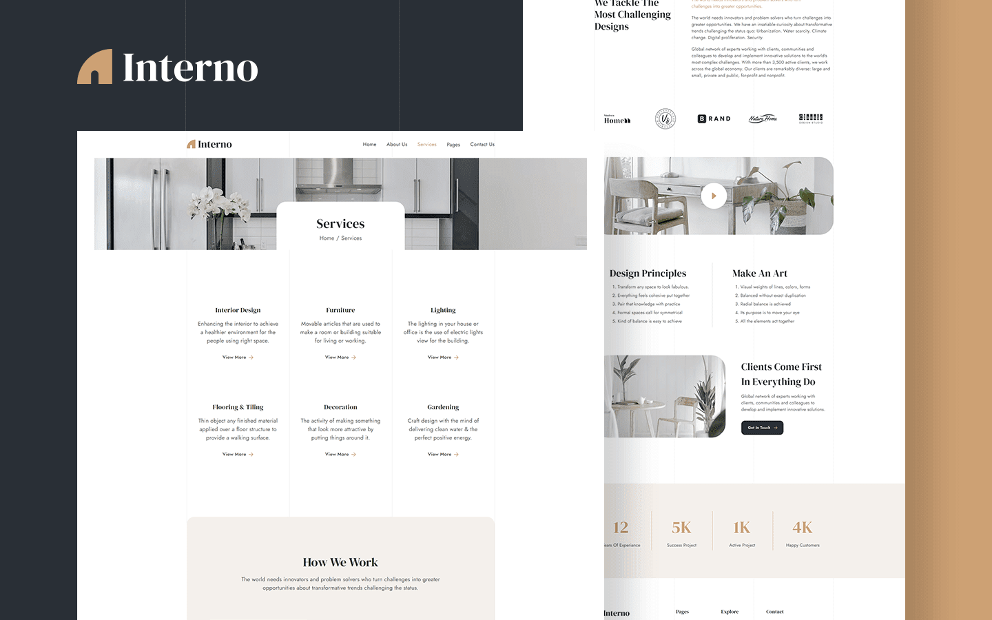 Best Interior Design Webflow Template in 2023 - Interno | VictorFlow ...