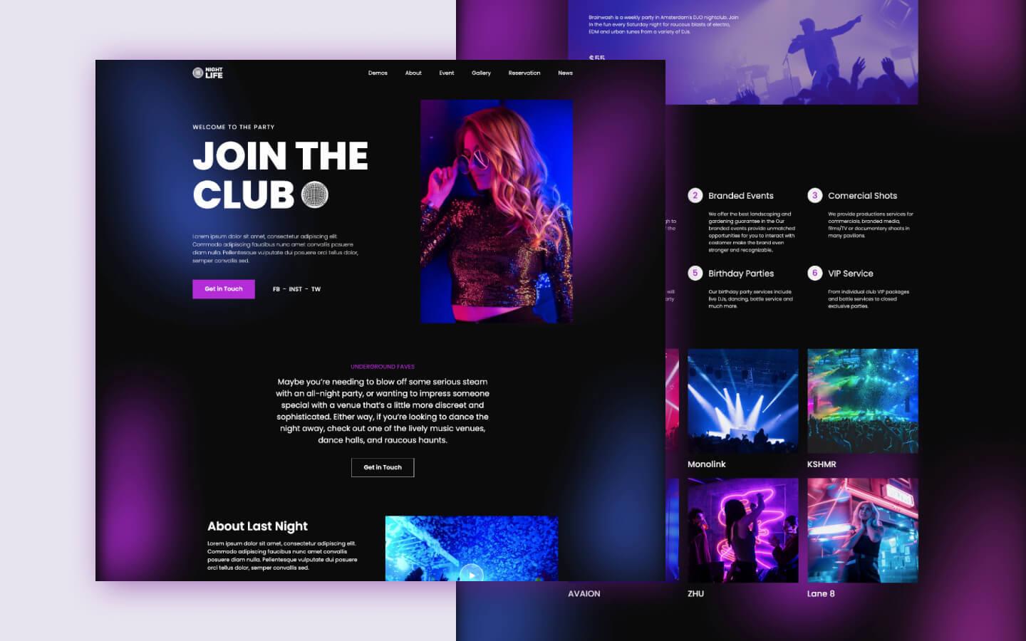 11 Best Dj Webflow Templates In 2023