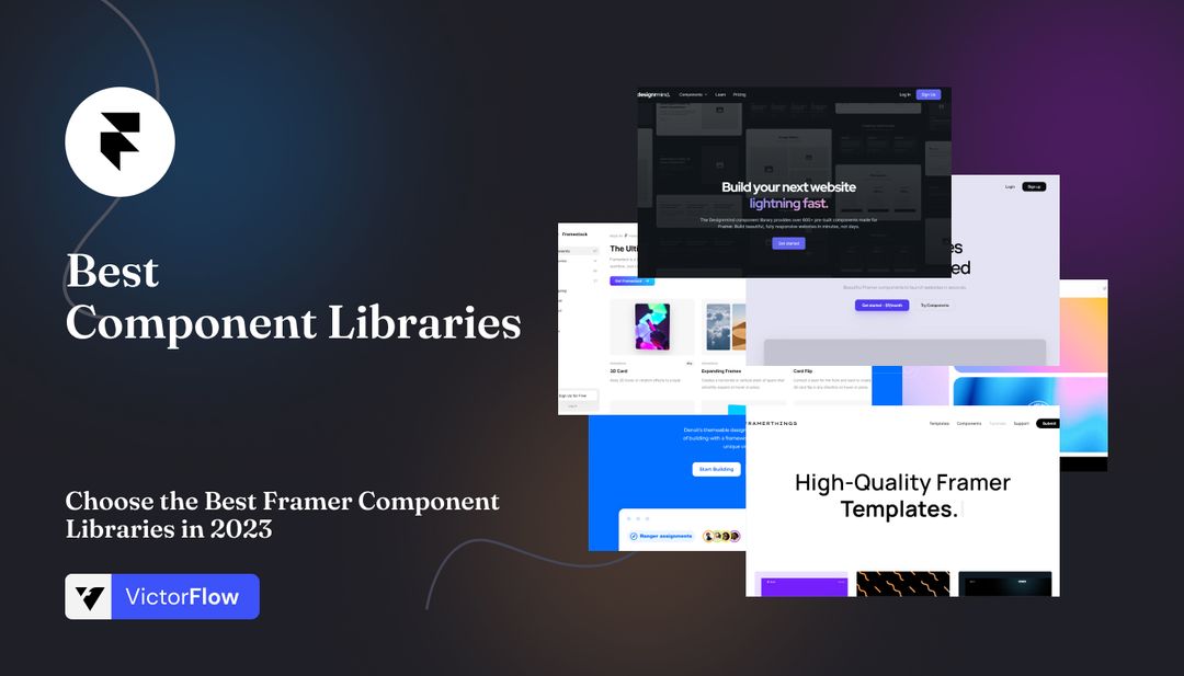 11 Best Component Libraries for Framer in 2023