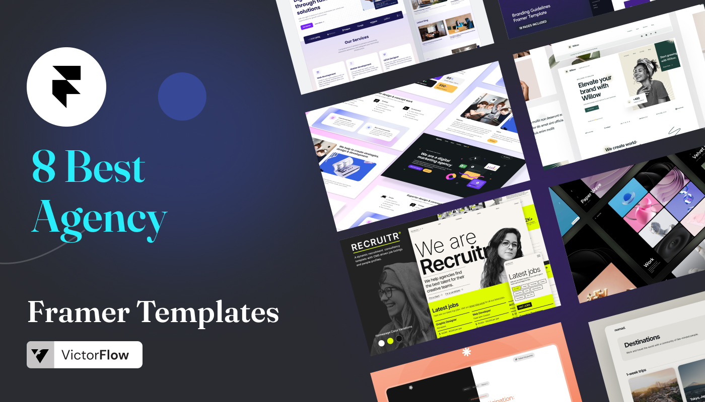 8 Best Agency Framer Templates in 2023