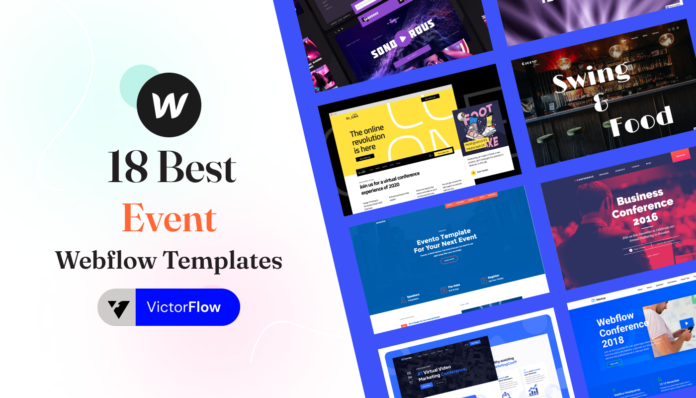 18 Best Event Webflow Templates In 2023