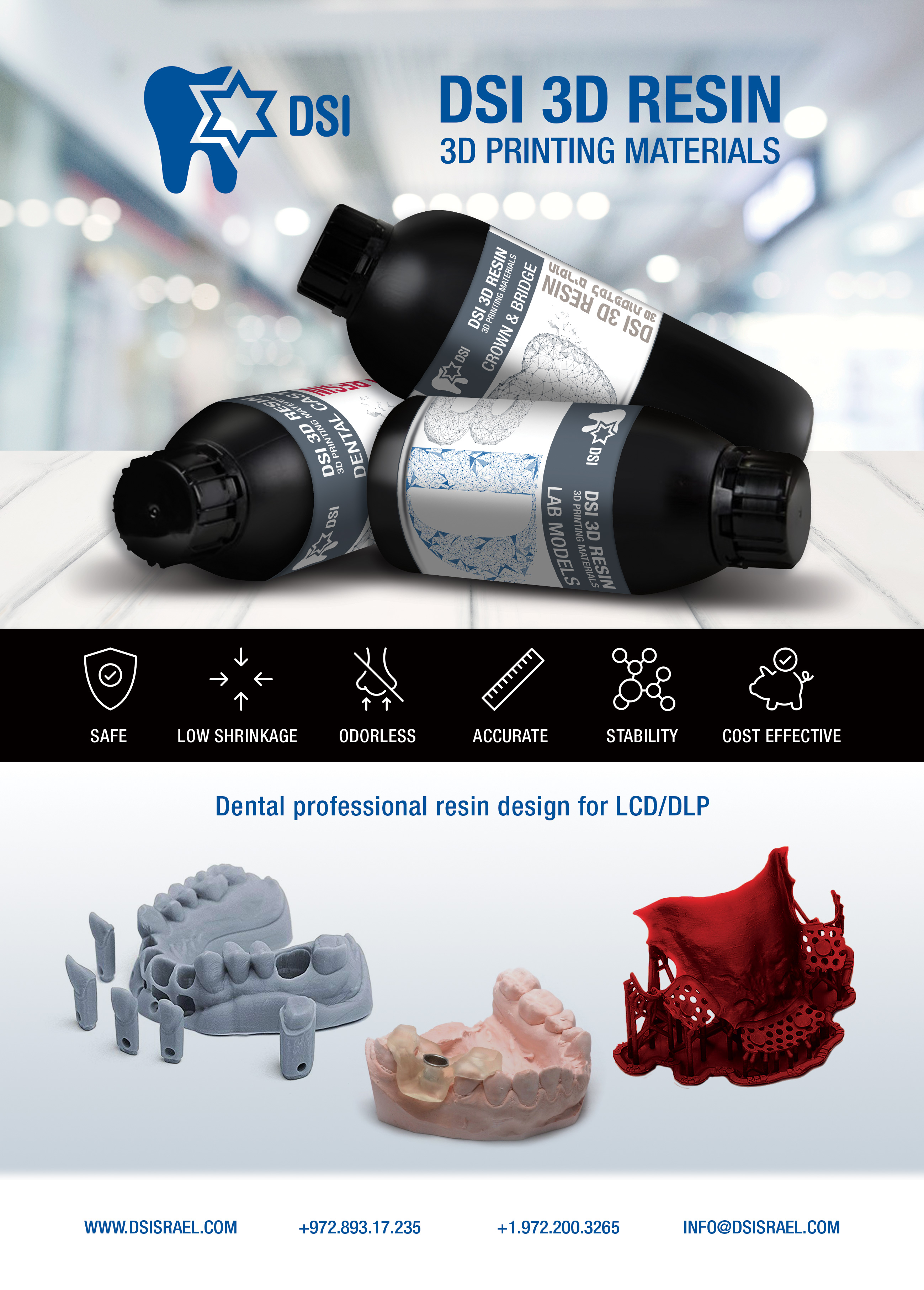 DSI Lab Model Resin - High Mechanical Properties | DSI