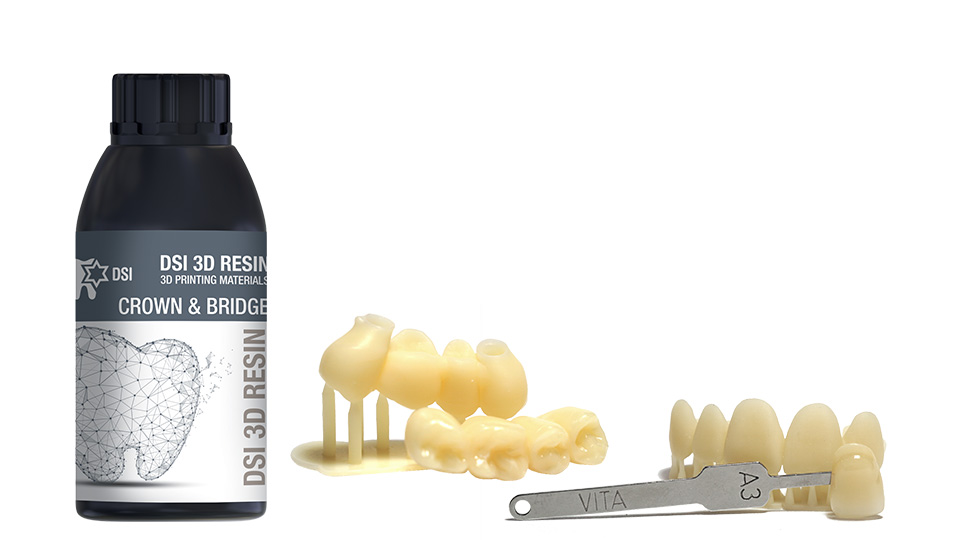 DSI Crown & Bridge Resin - High-Quality Temporary Crowns & Bridges