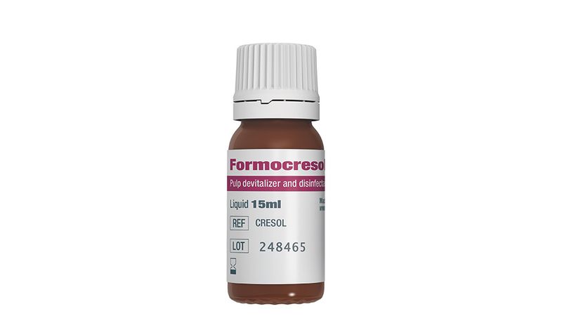 DSI Formocresol - treatment of inflammation in the pulp chamber.