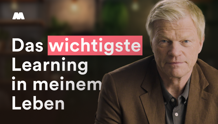 Oliver Kahn, wie motiviert man sich immer wieder auf's Neue?