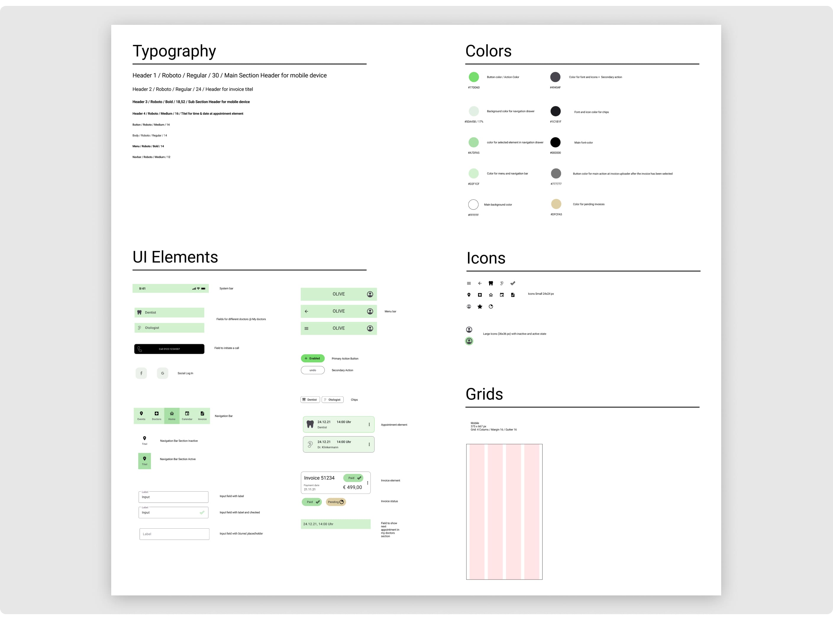 Olive | Web & UX Design Portfolio of Marc Klinkermann